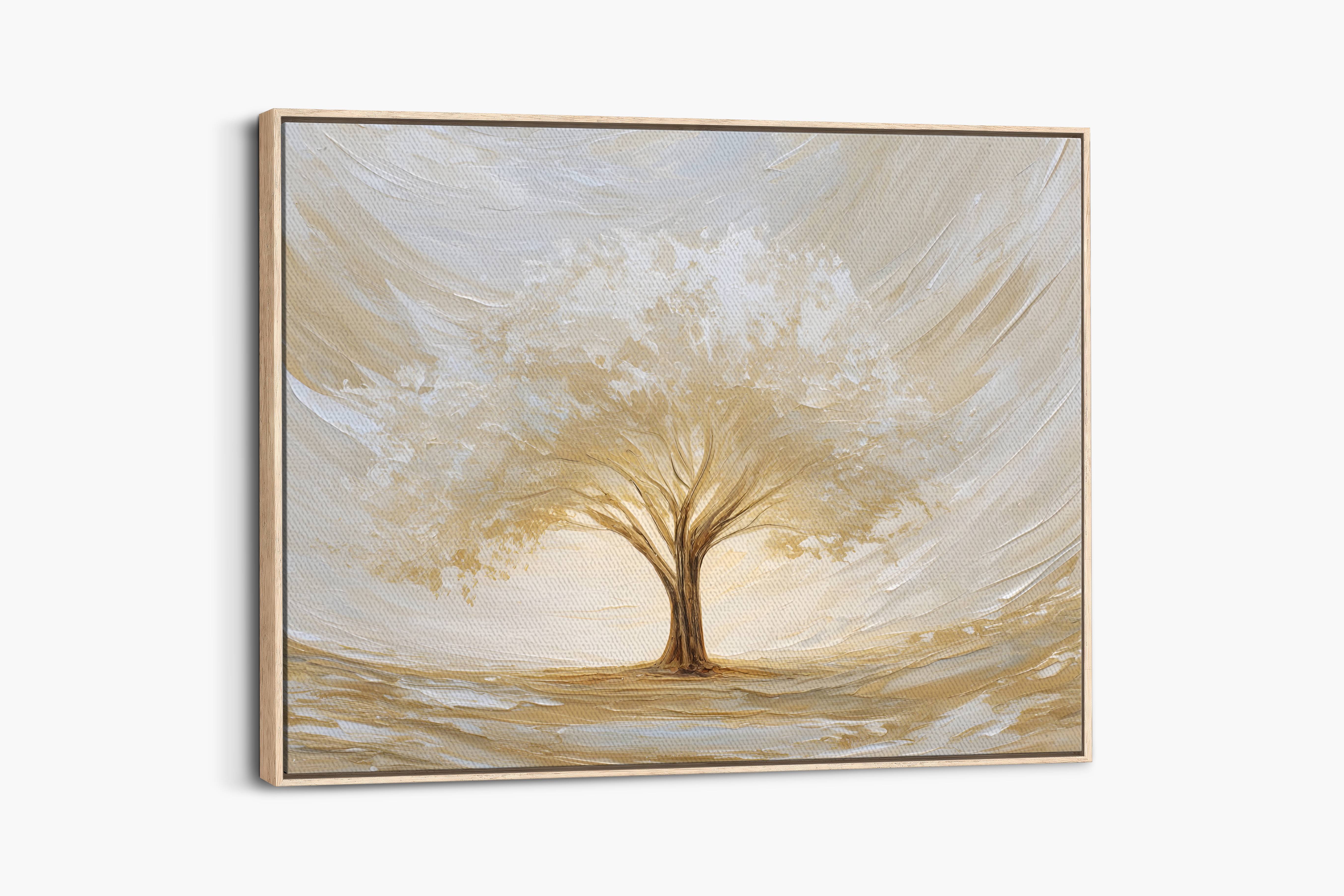 The Tree of Promise | Modern Christian Wall Art, Golden Tree of Life ...