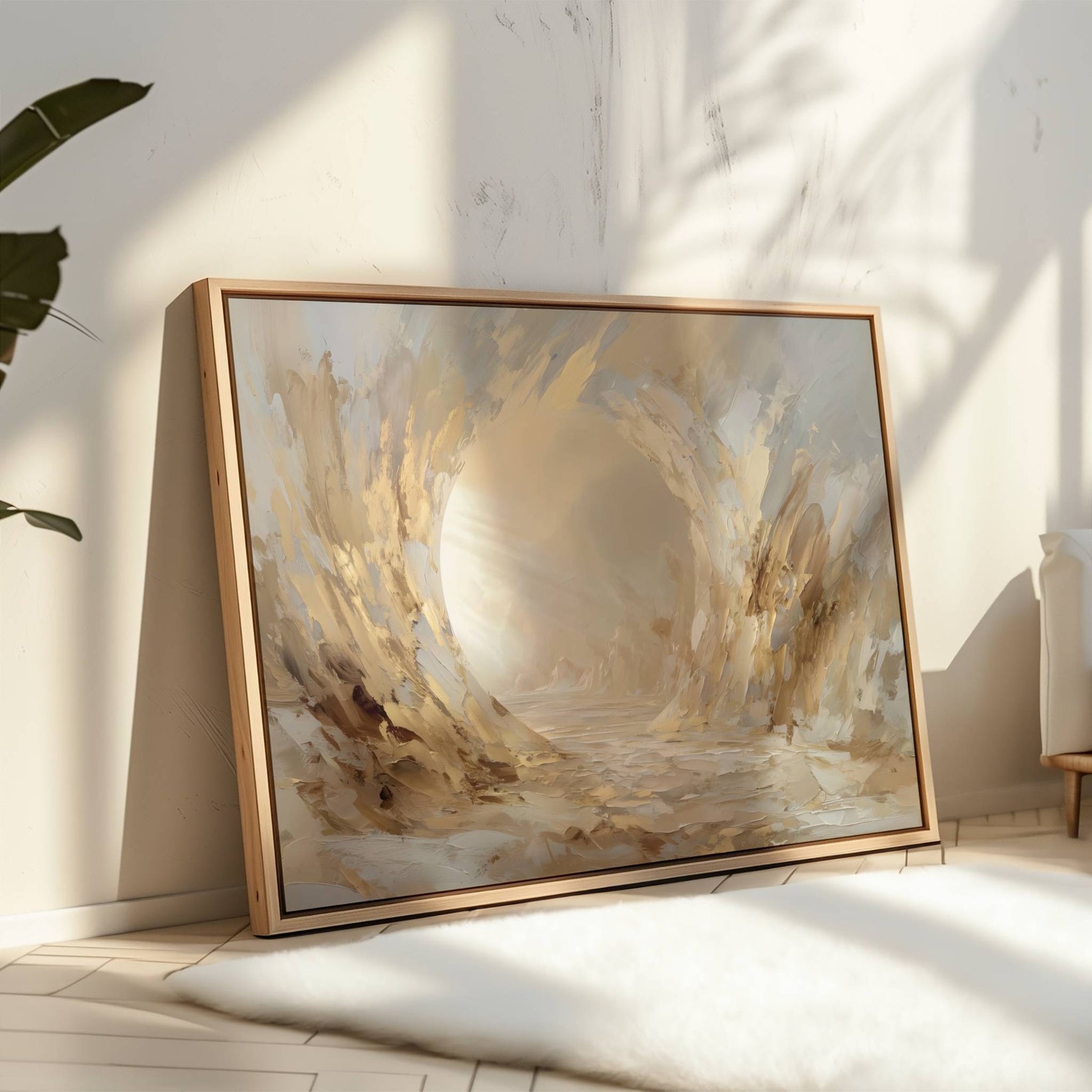 Empty Tomb Painting | Framed Christian Canvas, He is Risen Wall Art ...