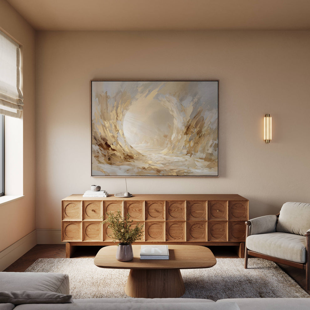 Empty Tomb Painting | Framed Christian Canvas, He is Risen Wall Art ...