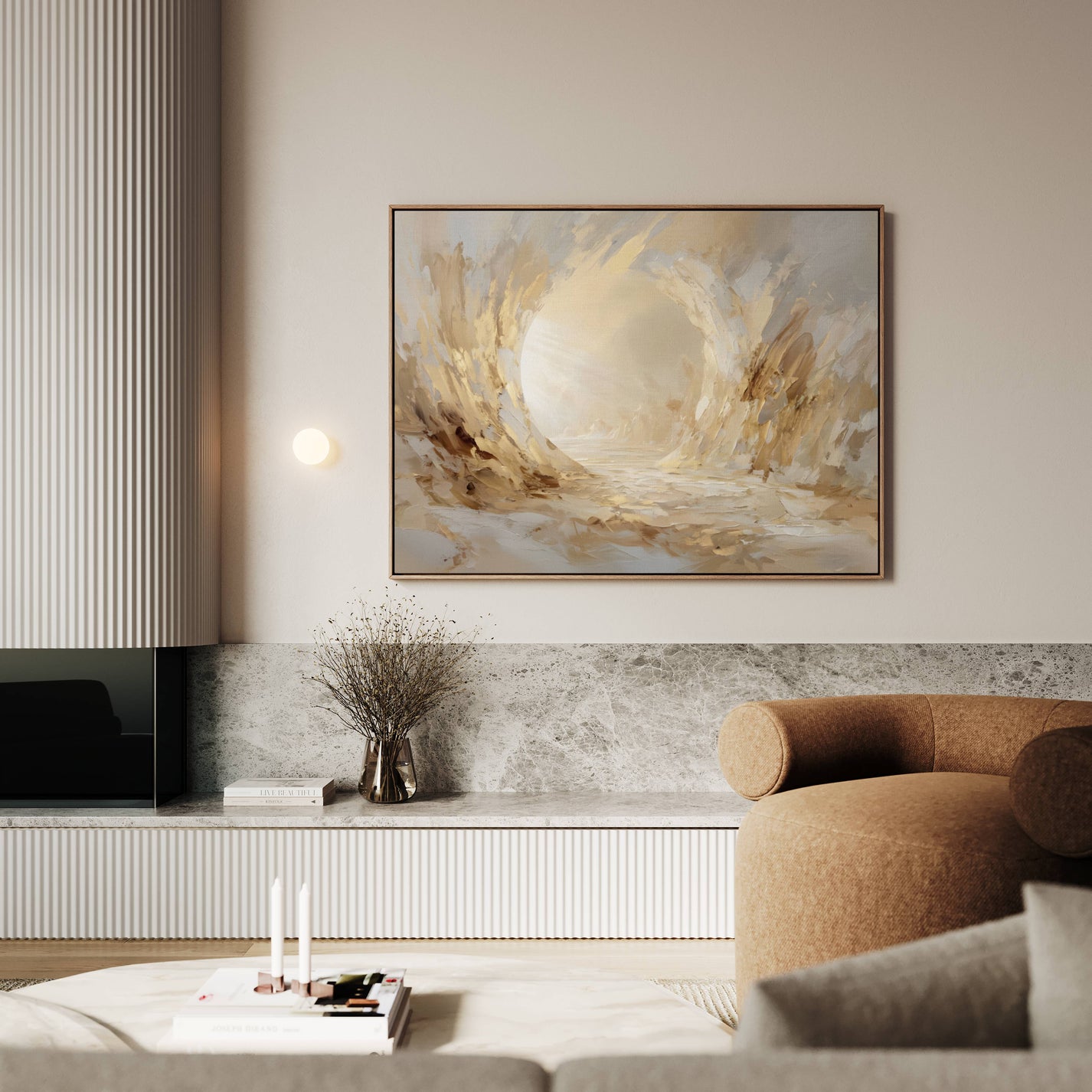 Empty Tomb Painting | Framed Christian Canvas, He is Risen Wall Art ...